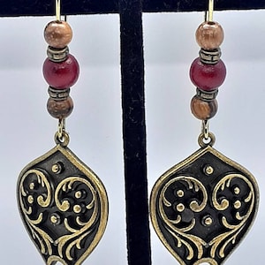 Round Filigree Chandelier Earring Forms Package of One Pair | Etsy