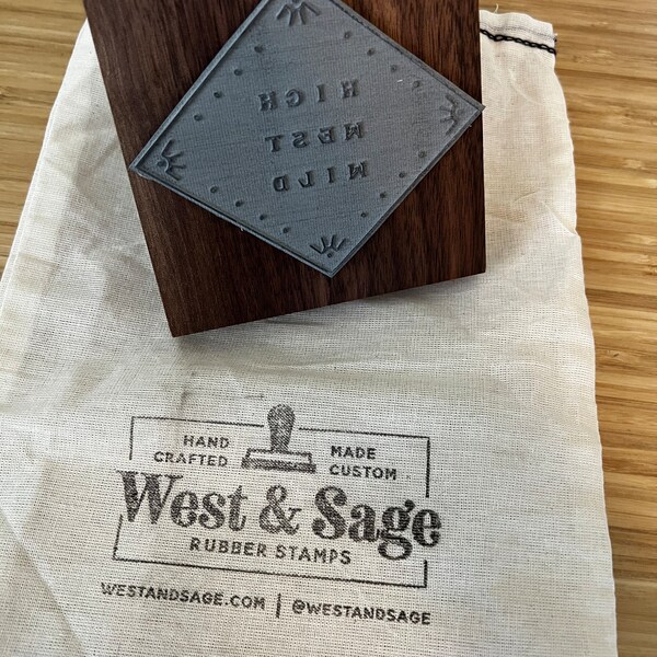 Large Logo Stamp | Custom Rubber Stamp | Rubber Stamp | Business Stamp ...