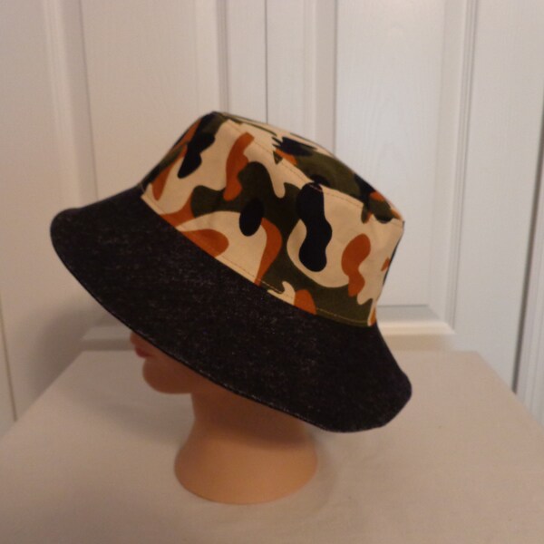 Brown Military Army Camo Print Fabric 100% Cotton 58/60" Wide Sold BTY ...