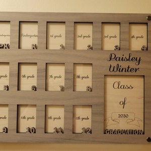 Personalized School Photo Frame - Etsy