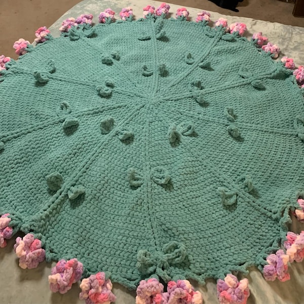 Fluffy Bouquet Blanket™ Crochet Pattern PDF - Etsy