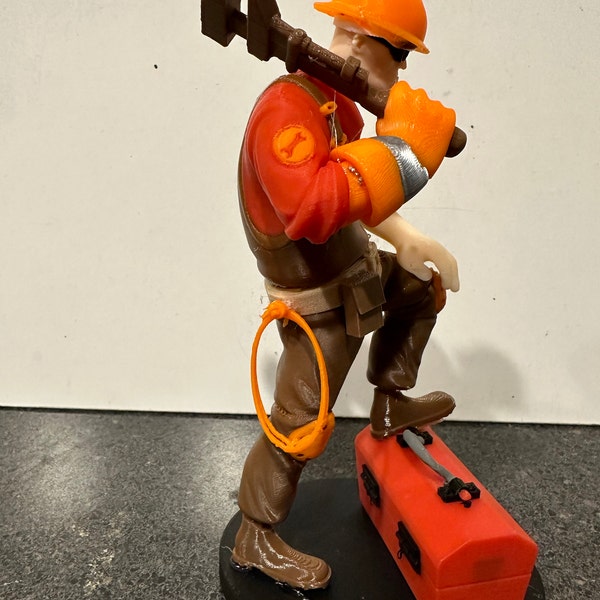 Engineer | Team Fortress 2 Model Figure | Fully Colored or DIY ...
