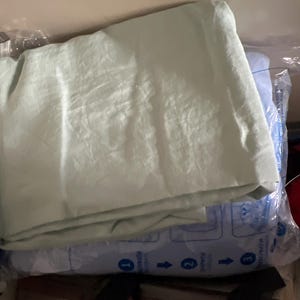 Forest Green Round Linen Tablecloth Christmas Theme Rectangle Square ...