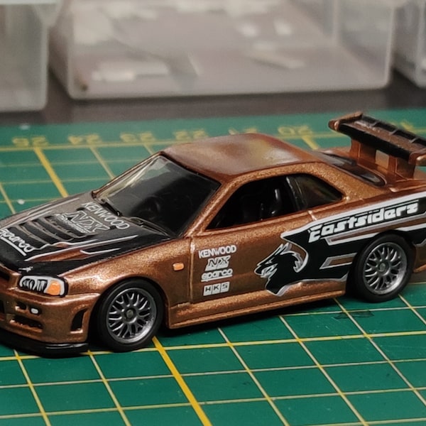 Initial D Fujiwara's Toyota AE86 Waterslide Decals 1:64 - Etsy