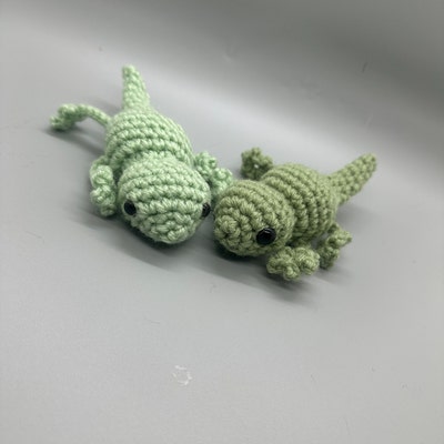 Twinkletoes the Tiny Gecko Crochet Amigurumi Pattern - Etsy