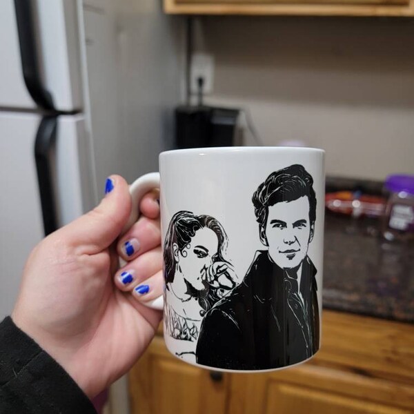 Penelope and Colin Bridgerton 11 Oz Mug, Polin Season Mug, Bridgerton ...