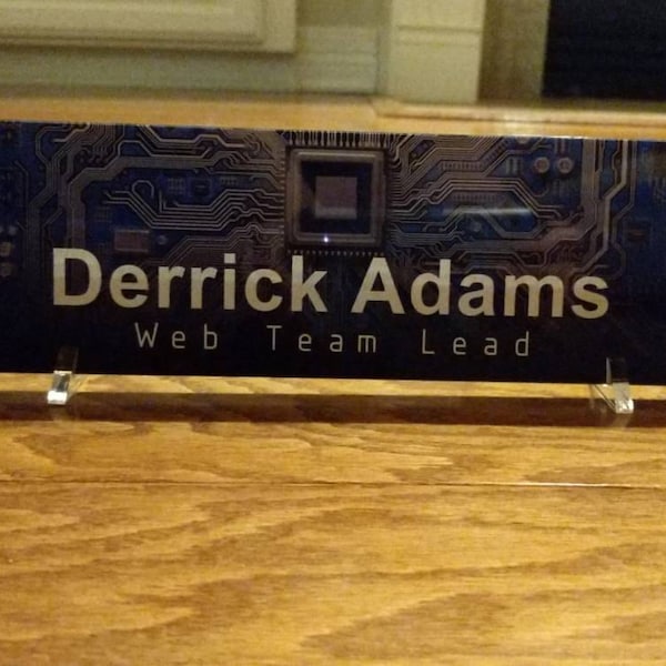 Desk Name Sign Desk Name Plate Name Tag Name Badge Name Sign Nameplate ...