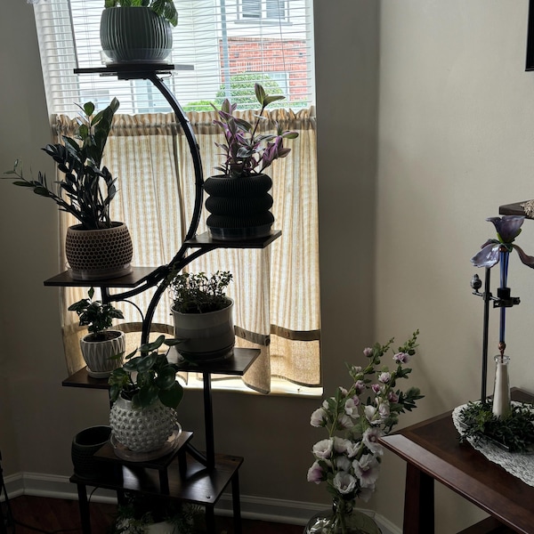 Wood Honeycomb Planter, Unique 3D Printed Plant Pot With Drainage ...