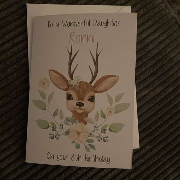 Watercolor Deer, Baby Deer Clipart, Watercolor Little Animals, Cute ...