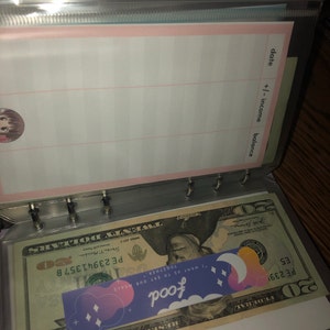Cash Binder Label Designs Canva Templates - Etsy