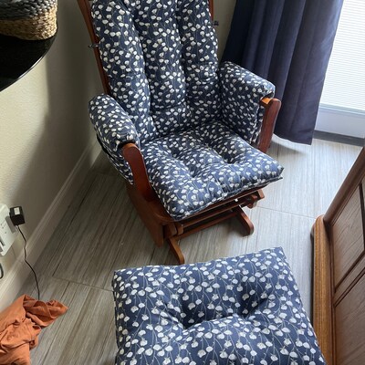 Custom Glider Replacement Cushions Glider Cushions Rocker - Etsy