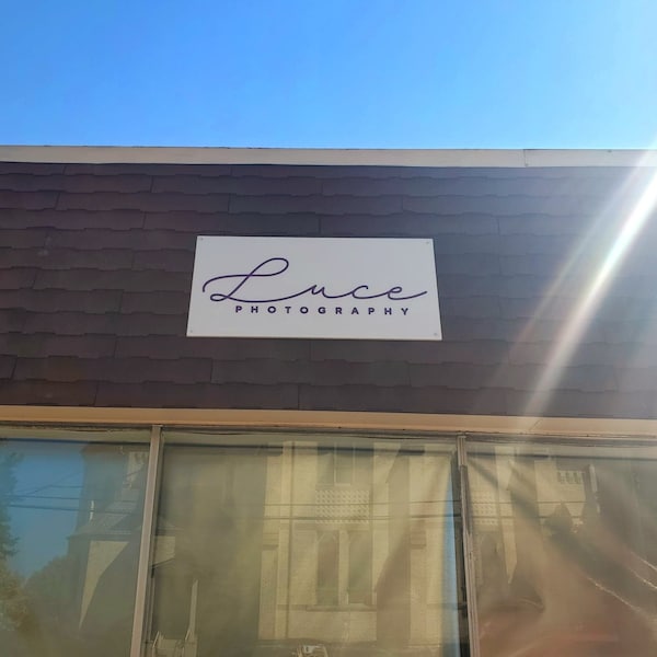 Custom Store Front Sign | Outdoor Business Retail Sign | Exterior Logo ...