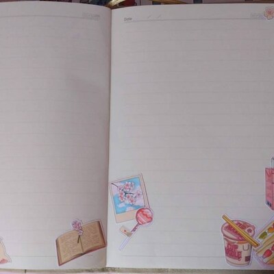 Hanami Sticker Sheet Japanese Picnic Aesthetic Spring Planner Stickers ...