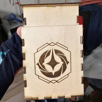 Laser Cut File Magic the Gathering Deck Box SVG - Etsy