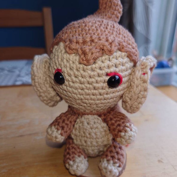 Chimchar Amigurumi Crochet Pattern - Etsy