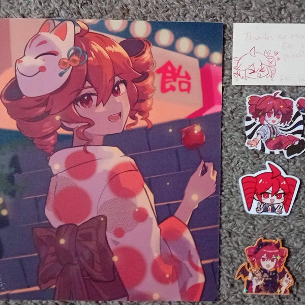 Kasane Teto Halloween: Holographic Stickers - Etsy