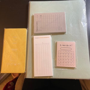 Sticky Notes checklist/timetable/weekly Plan / Notepads / | Etsy