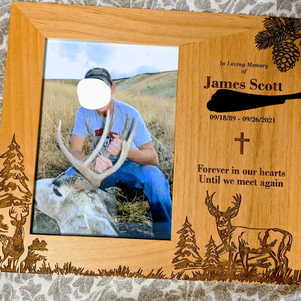 My First Deer Picture Frame - Etsy
