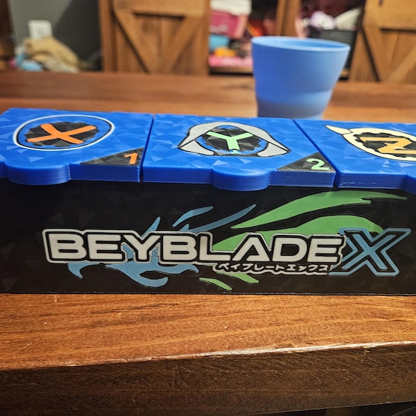 Custom Beyblade X Deck Case: 3D gedruckte Aufbewahrungsbox - Etsy.de