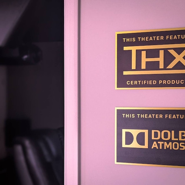 Thx Home Movie Theater Sign - Etsy