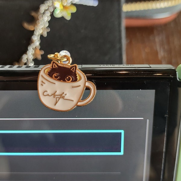 Cell Phone Charm Dust Plug Keychain Zipper Pull 3.5mm Audio Jack, Clip ...