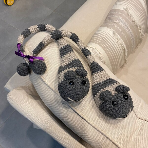 Cute Pink Practice Poi,crochete Poi Animal - Etsy