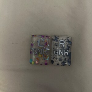 Solid Color X-ray Marker Set White Border Xray Markers Glitter X-ray ...