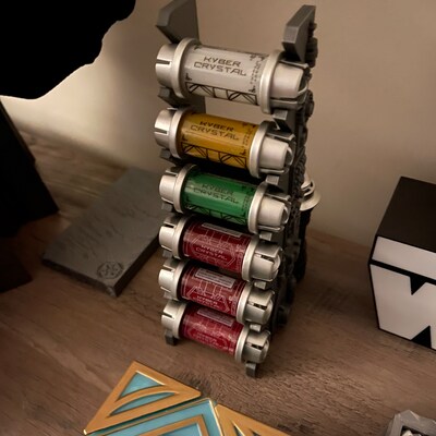 Kyber Crystal Display Stand Starwars Crystal Canister Holder Disney ...