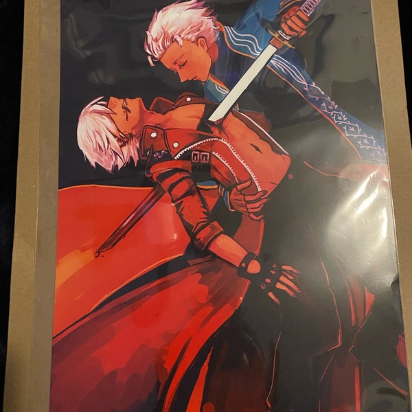Dante and Vergil - DMC3 Devil May Cry 3 - 11"x17" Poster - Etsy