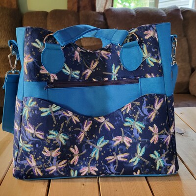 Emilina Handbag With Internal Zipper Pocket Divider PDF Pattern RLR ...