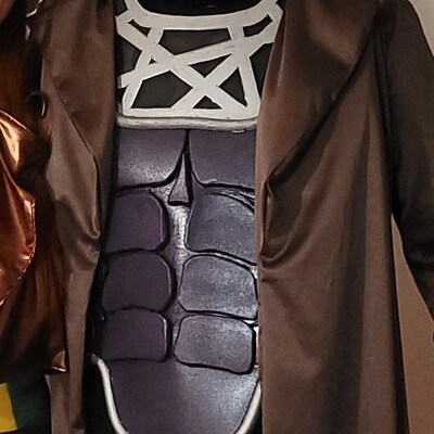 Gambit XMEN Boots Cover and Breastplate pattern - Etsy Canada