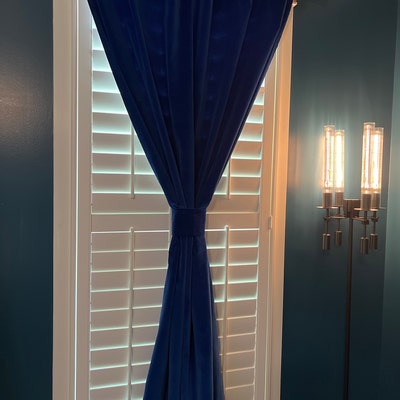 Herringbone Wool Curtains With Brass Snap Buttons Custom Made - Etsy