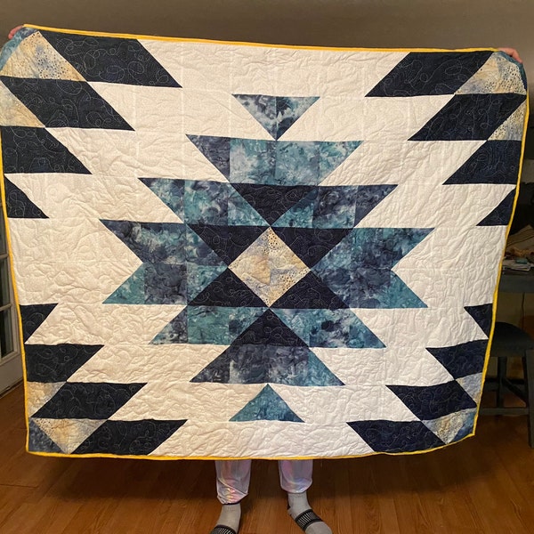 Heirloom Aztec Quilt - PATTERN - Etsy