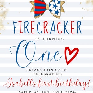 Western Turquoise Birthday Invitation, First Birthday Invitation ...