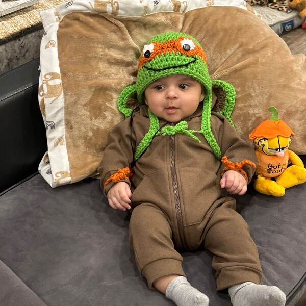 Construction Worker Set Crochet Baby Outfit , Helmet, Safety Vest, and ...
