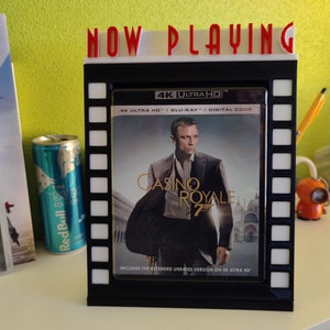 Now Playing DVD and Blu Ray Frame | Etsy UK