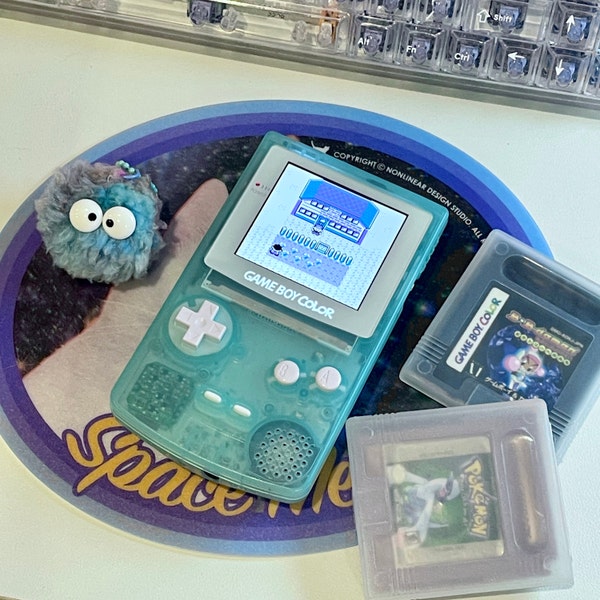 Custom Q5 IPS LED Logo Xl BACKLIT Funnyplaying Nintendo Gameboy Color ...