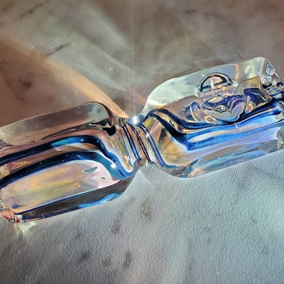 Flower Glass Pipe Glow in Dark Glass Pipe Beautiful Aesthetic Pipe ...