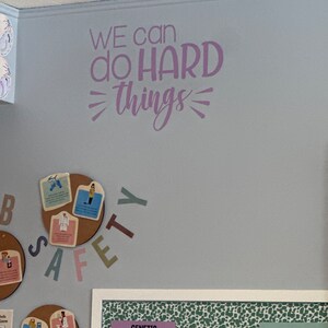 Dream Big Work Hard Stay Kind Wall Decal School Elementary or Secondary ...