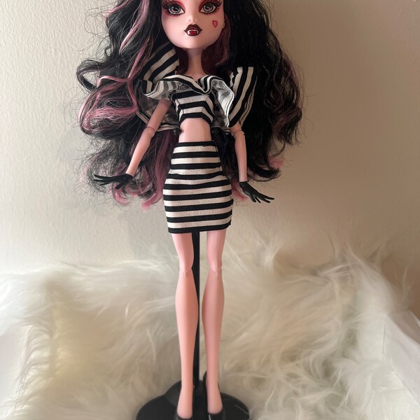 Monster Doll Haunt Couture 2017 "parallel Lines Top" High Fashion Doll ...