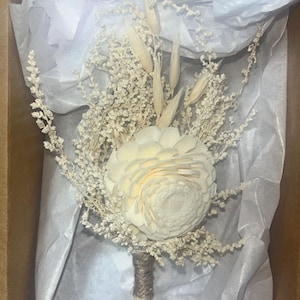 Artequeen Preserved Flower Wedding Hair Comb Bridal Jewellery - Etsy