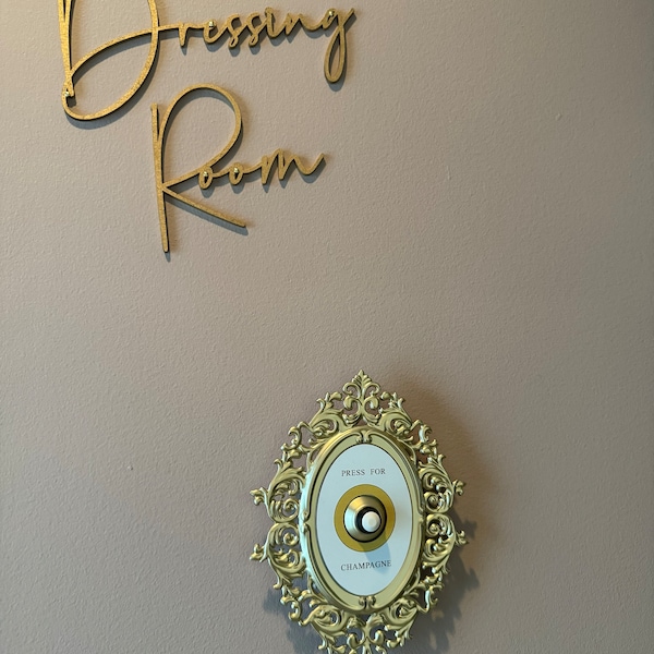 Custom Wooden Wall Sign / Quote Wall Sign/ Dressing Room Sign/ Custom ...