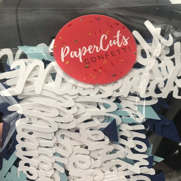 Name and Arrows Confetti Your Choice of Colors - Etsy