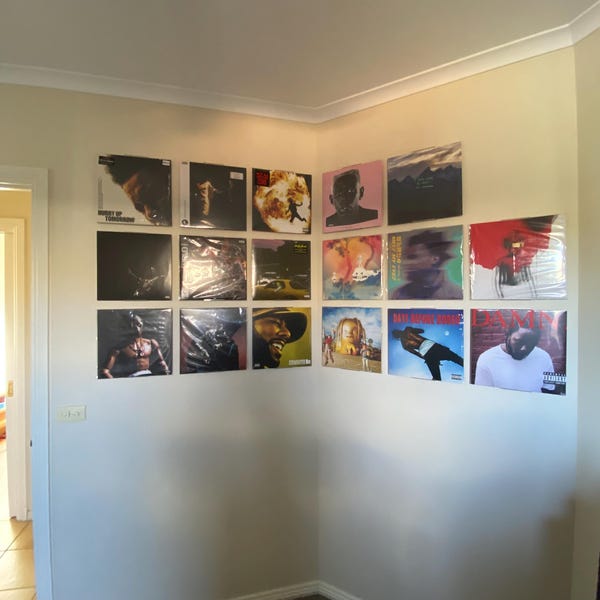 Vinylrax Double Album Display Brackets - Showcase Your Vinyl Passion ...