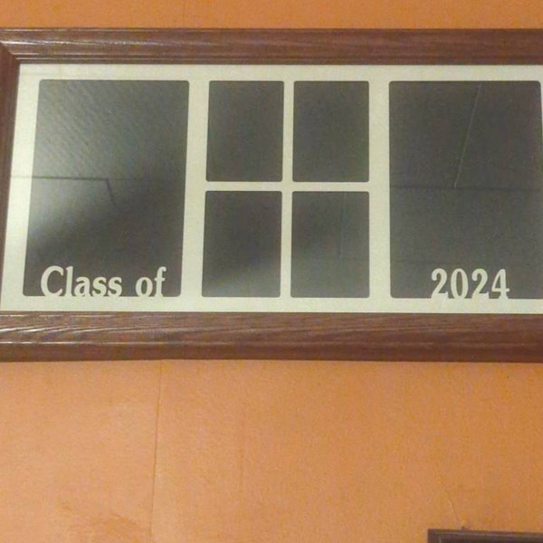 Personalized Graduation Frame, Class of Frame - 7x14 Photo Collage 6 ...
