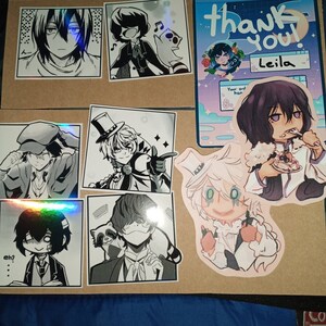 Fanart Summer Osamu Dazai BSD Print Bungo Stray Dogs Lights Inspired ...