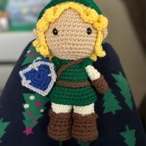 PDF: Zelda and Link Inspired Amigurumi Doll Crochet Pattern by ...