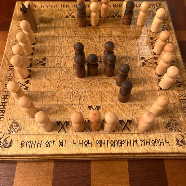 11x11 Square Variation Viking Chess Aka 'hnefatafl' | Free ...
