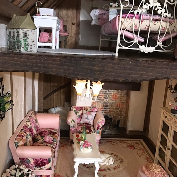 19th Century French Rococo Wall Unit Fireplace With Large Mirror 2 ...