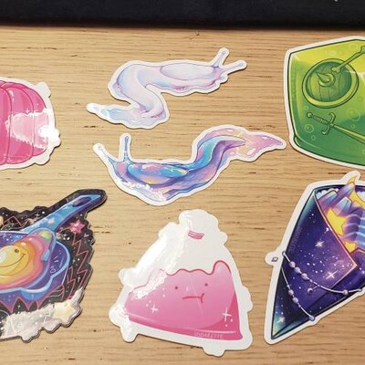 Lava Lamp Stickers Series 6 Pink Blob Lava Lamps Transparent Stickers ...